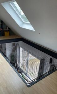 Loft net for your home or sunbath for your garden