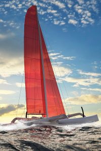 Catamaran net made in France and personalized